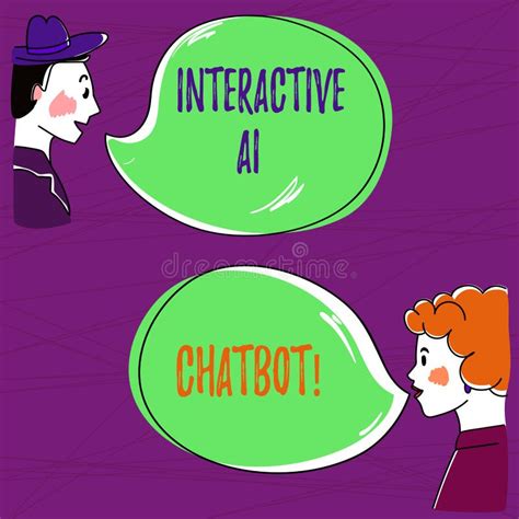 Text Sign Showing Interactive Ai Chatbot Conceptual Photo Computer