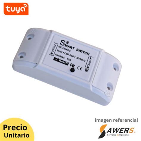Tuya Smart Switch Rf 433mhz Interruptor Inteligente 220v 10a