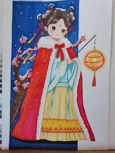 怎么画小孩提着灯笼简笔画简单（流行11张） 简笔画图片大全