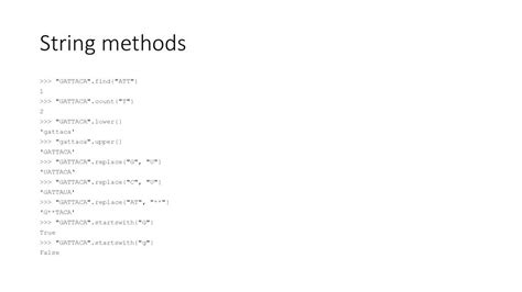 Strings Genome Introduction To Statistical And Computational