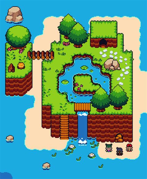 New Tileset Heres A Sample Rpixelart