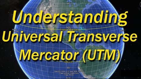 Introduction To UTM Universal Transverse Mercator 40 OFF