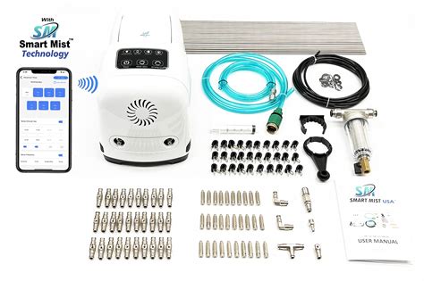Amazon Com Smart Mist USA App Controlled High Pressure Misting System Kit PSI