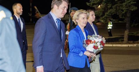 Председатель ЕК Урсула фон дер Ляйен находится с визитом в Кишинёве