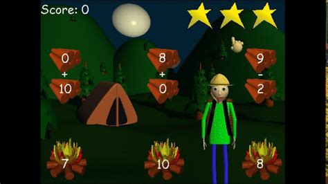 Soo Jo On Linkedin Baldis Basics Plus V 0 3 Camping Minigame Remastered