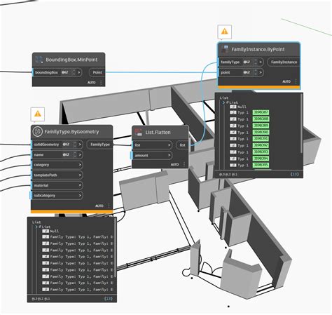 Modell From CAD Layers Revit Dynamo