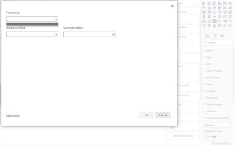 Solved Conditional Formatting In Power Bi Service Is Not