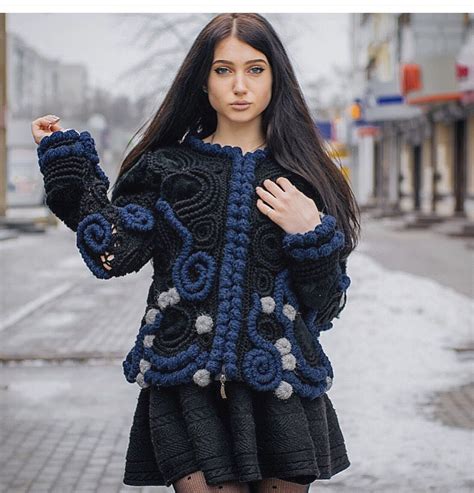 Жакет связан крючком в ирландском кружеве ажурный « Ажур в интернет