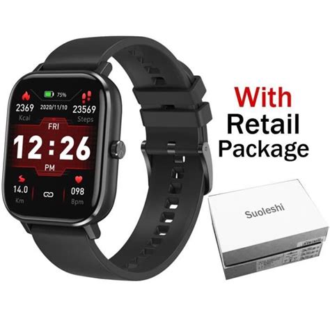 RUMOCOVO Montre connectée ECG pour hommes et femmes avec Bluetooth