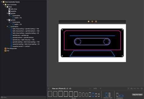Ios How Do I Keep The Position And Size Of Images Constant Between