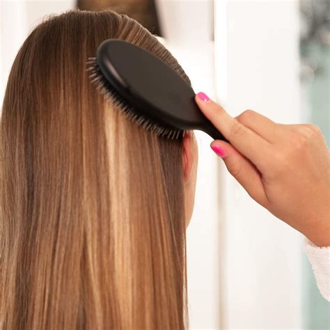 German Made Sustainable Nylon Boar Bristle Brush For Normal To Thick