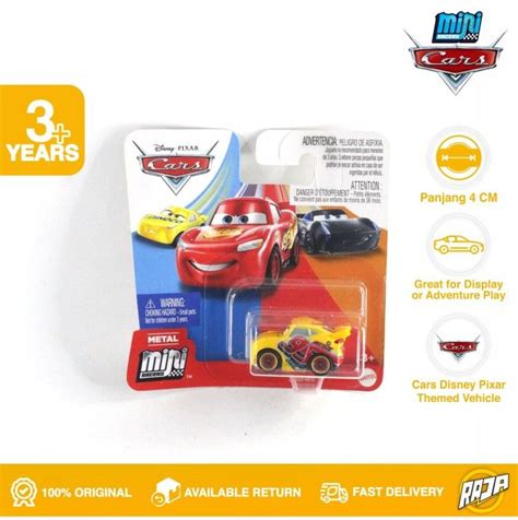 Cars Disney Pixar Mini Racers Mattel Rust Eze Cruz Ramirez Lazada