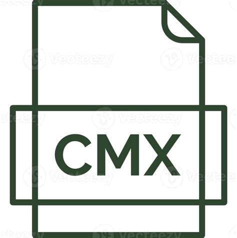 Cmx File Icon Thick Outline Rounded Corners 66499076 Png