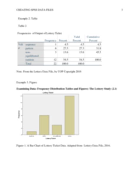SOLUTION Creating SPSS Data Files Studypool