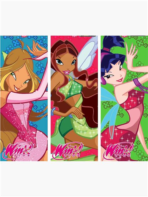 Winx Club Sticker For Sale By LunaticArtWork Redbubble