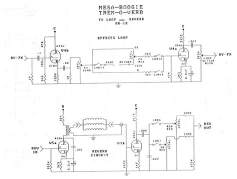 Mesa Triple Rectifier Schematic Mesa Triple Rectifier
