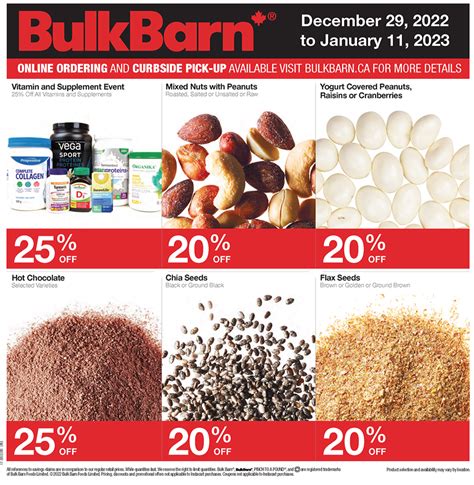 Bulk Barn Canada Coupons And Flyer Deals Save 5 Off Your Purchase