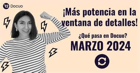Qué pasa en Docuo Marzo 2024 R2 Docuo