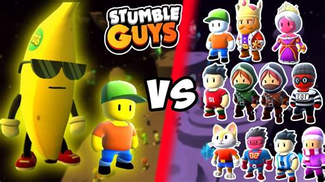War Skin Pisyang Melawan Semua Skin Stumble Guys Indonesia