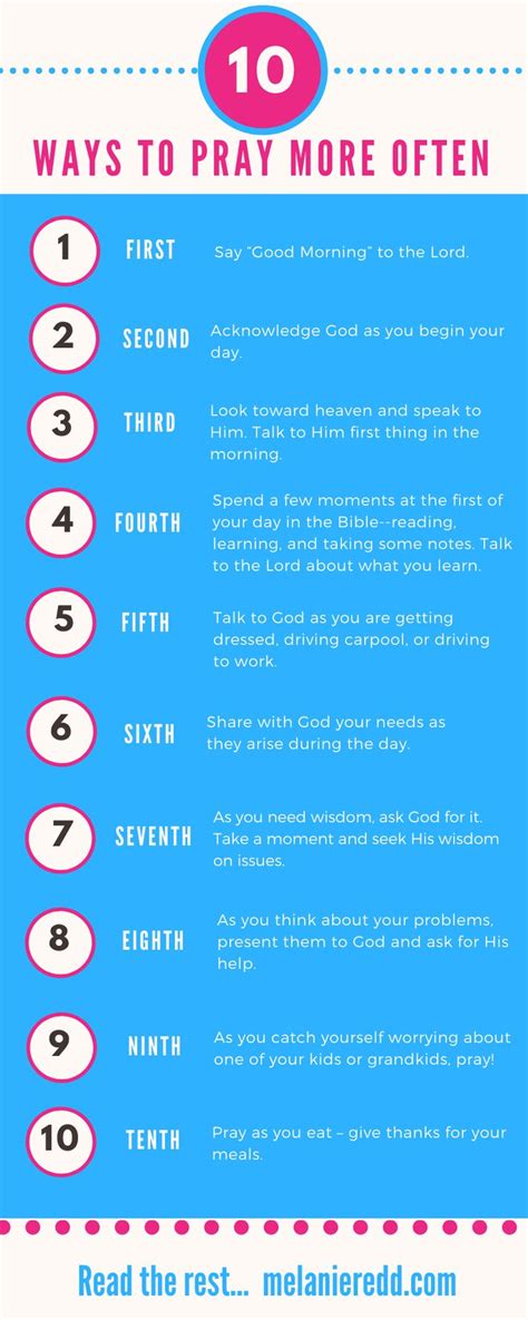 10 Simple Tips on How to Pray More