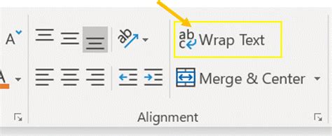 Wrap Text In A Cell Excel 2016 Tutorial