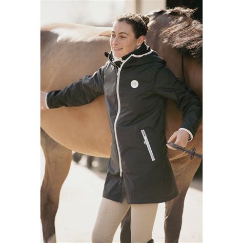 Fashion Rain Waterproof Jacket Black Pénélope Store