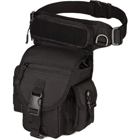 Military Tactical Waterproof Leg Bag Multi Function Waist Bag For Tools Open Air Thigh Bag