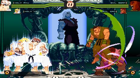 Mugen Holy Ryu And Holy Ken Vs Evil Sean And Evil Dan Download