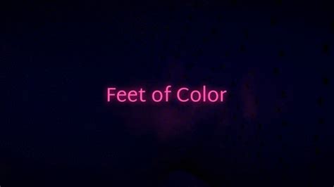 Ginary Sensual Foot Gagging Feet Of Color