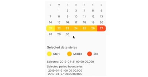 Flutter Date Pickers Without Dialog Flutter Tutorial