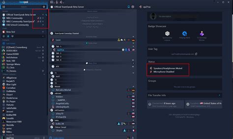 Bug Muted Icon Disappears Teamspeak 6 Client Teamspeak