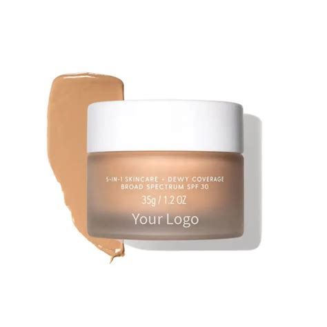 Private Label Whipped Tinted Moisturizer With Spf 30 Foundation