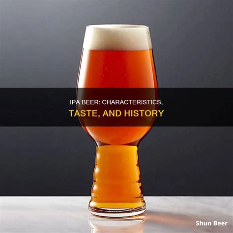 Ipa Beer Characteristics Taste And History Shunbeer