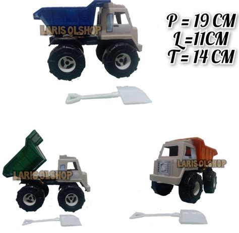 Jual MAINAN MOBIL TRUK PASIR TANAH SUPER DUMP TRUCK TP 02 Di Lapak