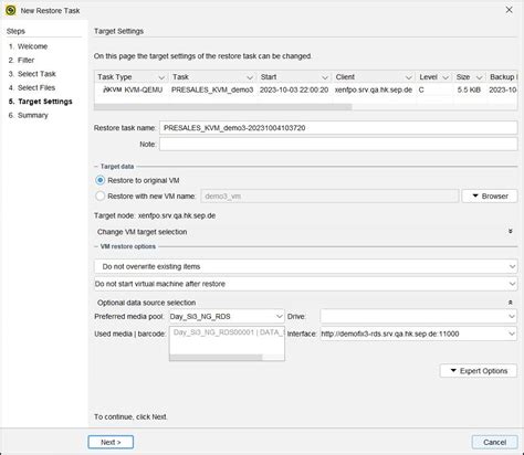 Sourcekvm Qemu Restore Sepsesam