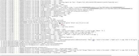 Timeout Error Failed To Find The Element Psm Web Applications