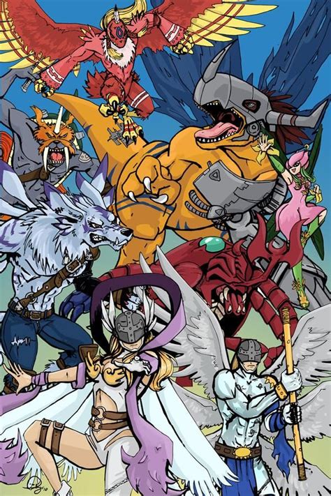 Digivolve Into Ultimate By Tiikay On Deviantart Digimon Digimon Wallpaper Pokemon Vs Digimon