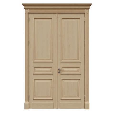 Premium Photo Classic Doors 3d Model