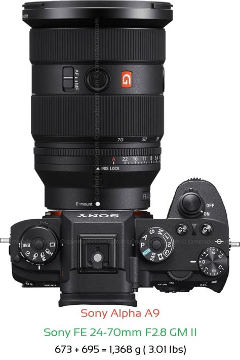 Sony A9 Camera And Sony Fe 24 70mm F28 Gm Ii Lens
