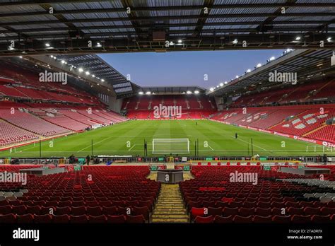 A General View Of Anfield Ahead Of The UEFA Europa League Match