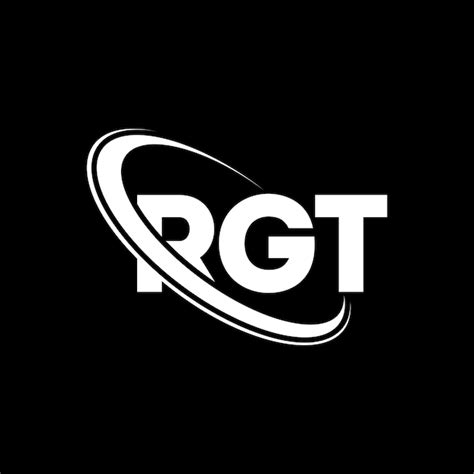 Premium Vector Rgt Logo Rgt Letter Rgt Letter Logo Design Initials