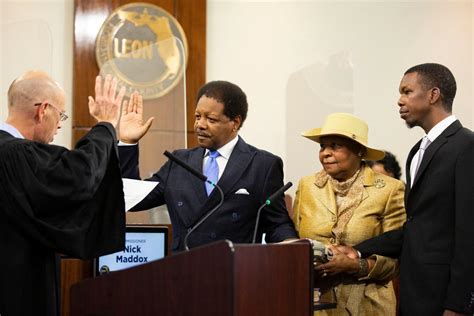 New Leon County Commissioners Sworn In As Kristin Dozier Gives Farewell