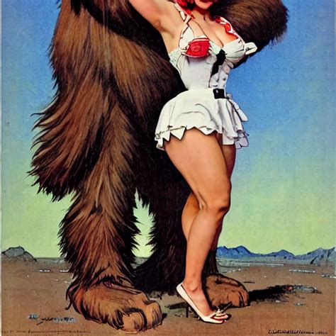 A Day Off For Sasquatch By Achingimagination On Deviantart