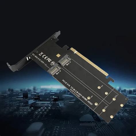 M NVME EXPANSION Card M Key PCIE X SSD Riser Card Slot No Heatsink EUR