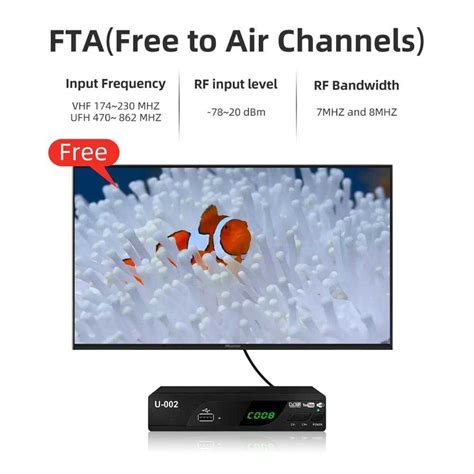 Taffware Set Top Box Tv Digital Hd 1080p H 264 Dvb T2 Dz Black