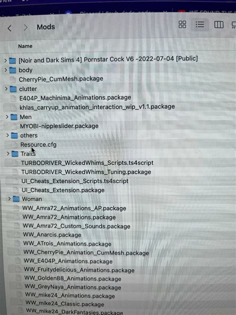 Penis Mod Is Not Showing In Body Selectorhelp Technical Support