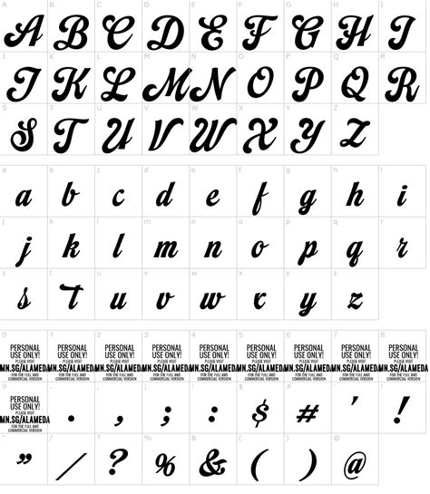 Alameda Script Font Download