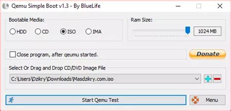 Cara Menjalankan File Iso Virtual Dengan Qemu Simple Boot