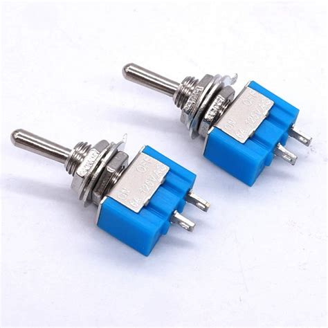 12 Amps Metal And Plastic Miniature Toggle Switch On Off 240 V At Rs