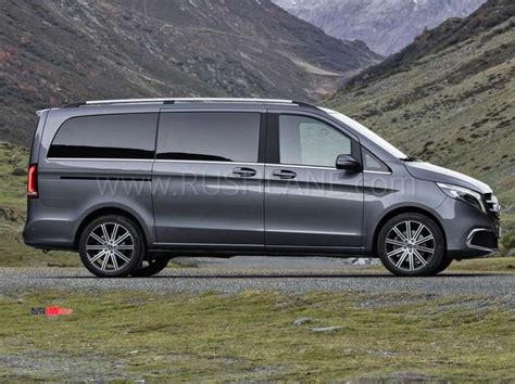 New Mercedes V Class Mpv Debuts With More Luxury And Features